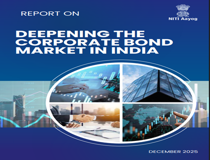 NITI AAYOG, India | Deepening the Corporate Bond Market in India